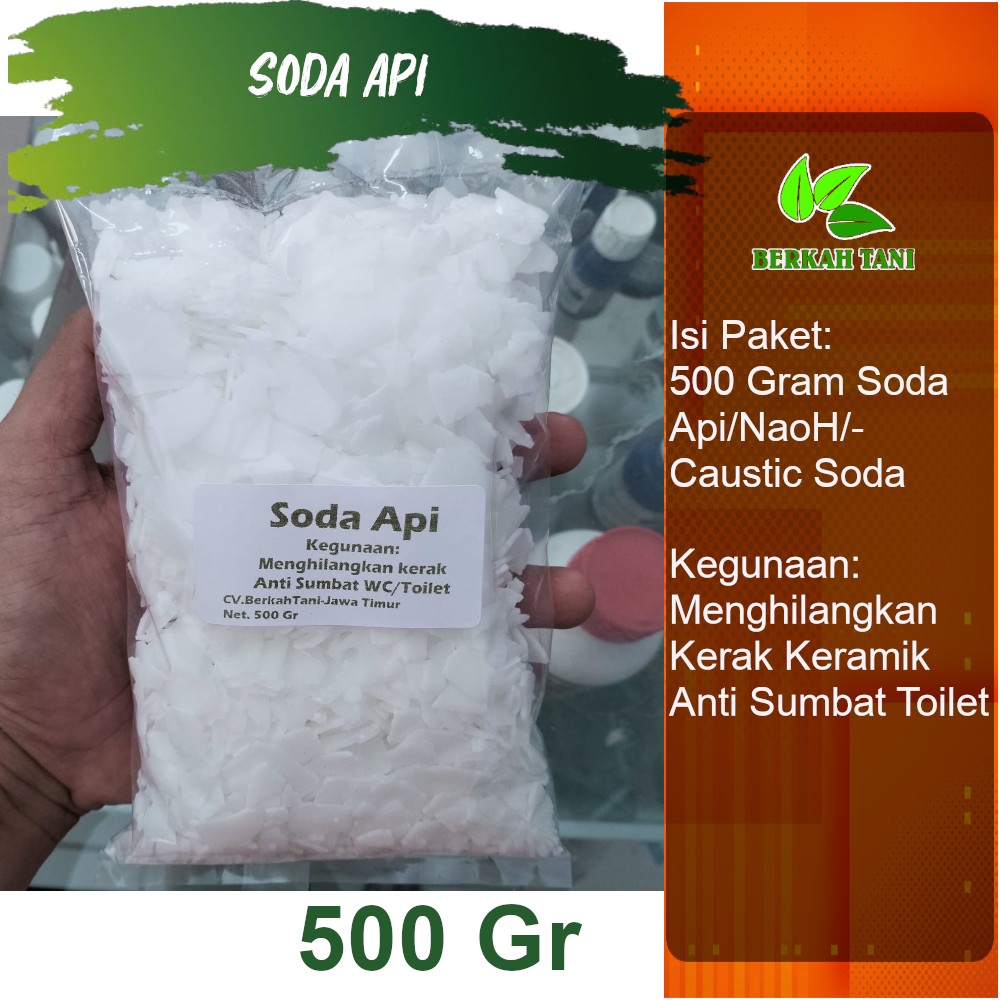 Jual Soda Api Pembersih saluran wc mampet 500 Gram | Shopee Indonesia