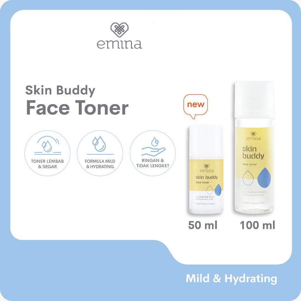 Jual Emina Skin Buddy Face Toner 50 ml / 100 ml | Shopee Indonesia