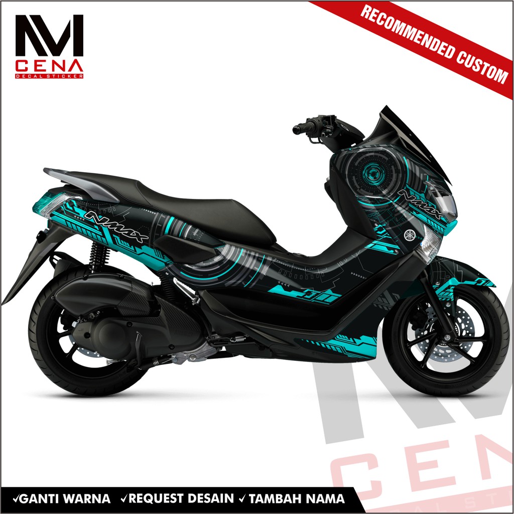 Jual Sticker Striping Decal Nmax full body sticker Nmax Thecno v3 ...