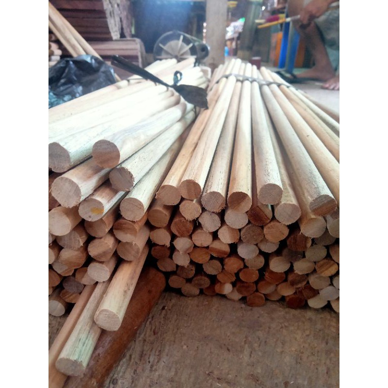 Jual Dowel Jati Bulat Tongkat Kayu / Stik Bulat diameter 1,2mm Panjang ...