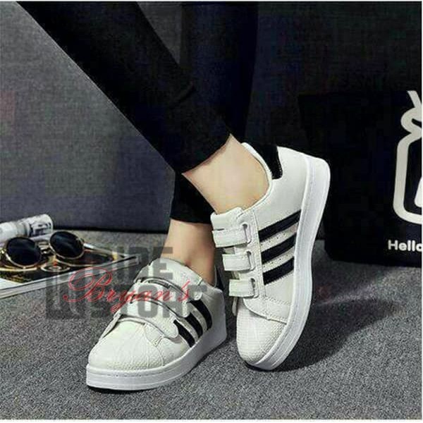 Jual SEPATU KETS ADIDAS SUPERSTAR VELCRO PUTIH REPLIKA | Shopee Indonesia