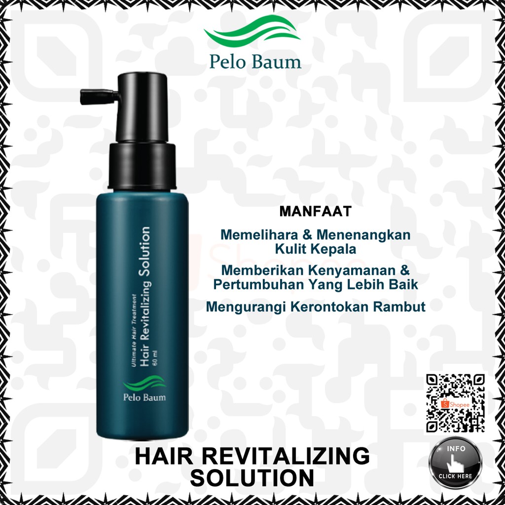 Jual Pelo Baum Hair Revitalizing Solution Ultimate Treatment - Pelobaum Serum Anti Rontok Rambut ...