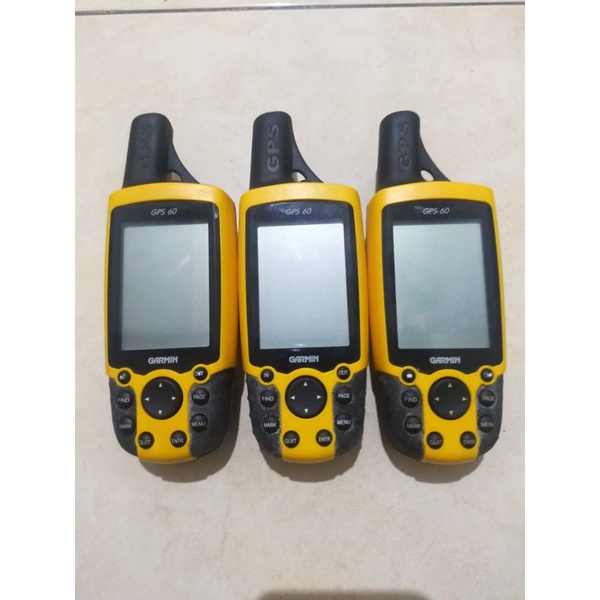 Jual GPS Garmin 60i Bekas Normal Stok Terbatas Bergaransi | Shopee ...