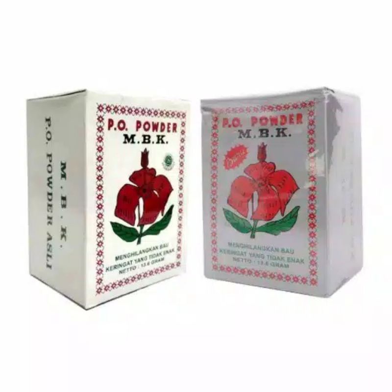 Jual MBK POWDER SILVER/MBK POWDER PUTIH 100%ORIGINAL POWDER DEODORAN ...
