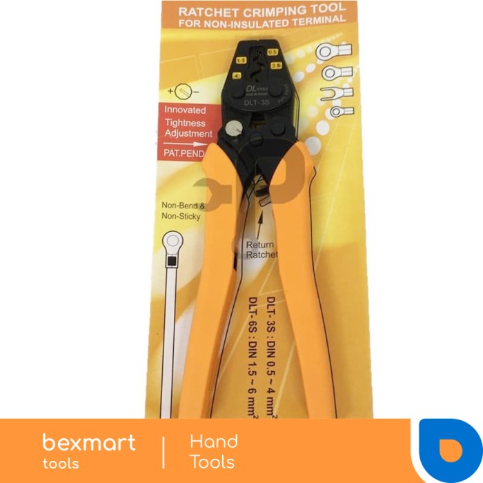 Jual Produk Terbaru Sanfix Dlt-3S Ratchet Crimping Tool | Shopee Indonesia