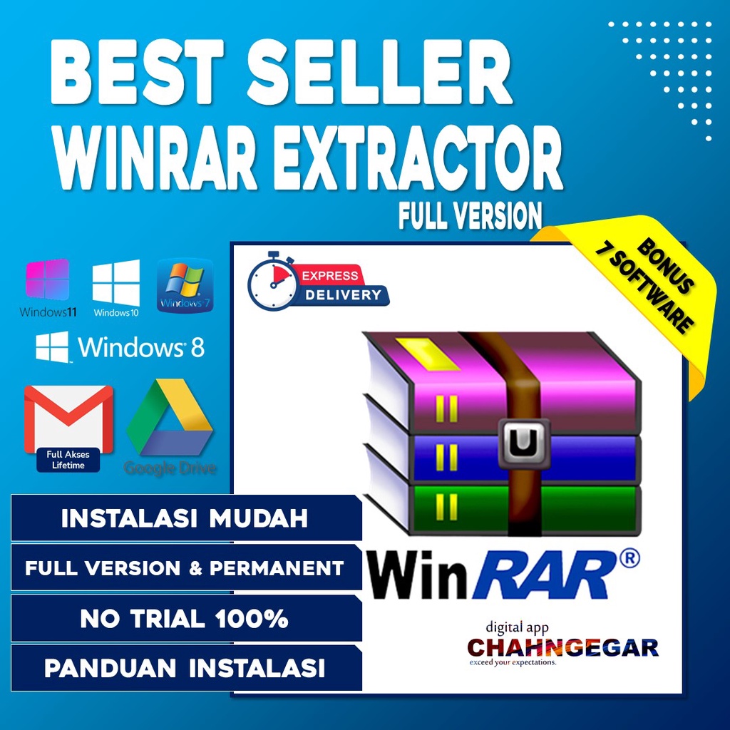 Jual License WinRar Pro 2024 Full Version / Ccleaner / IDM / Minitool Pro / EaseUs Data Recovery ...
