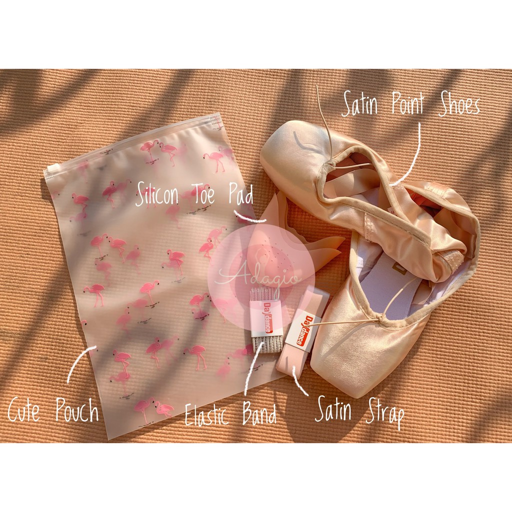 Jual [READY STOCK] FREE BOX & POUCH - POINTE SHOES ORIGINAL DAYDANCE ...