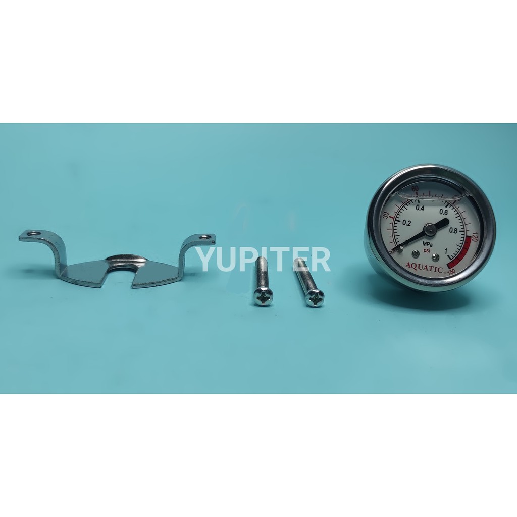 Jual Manometer / Pressure Gauge 1 MPa 150 Psi Drat 1/4 - POLOS | Shopee ...