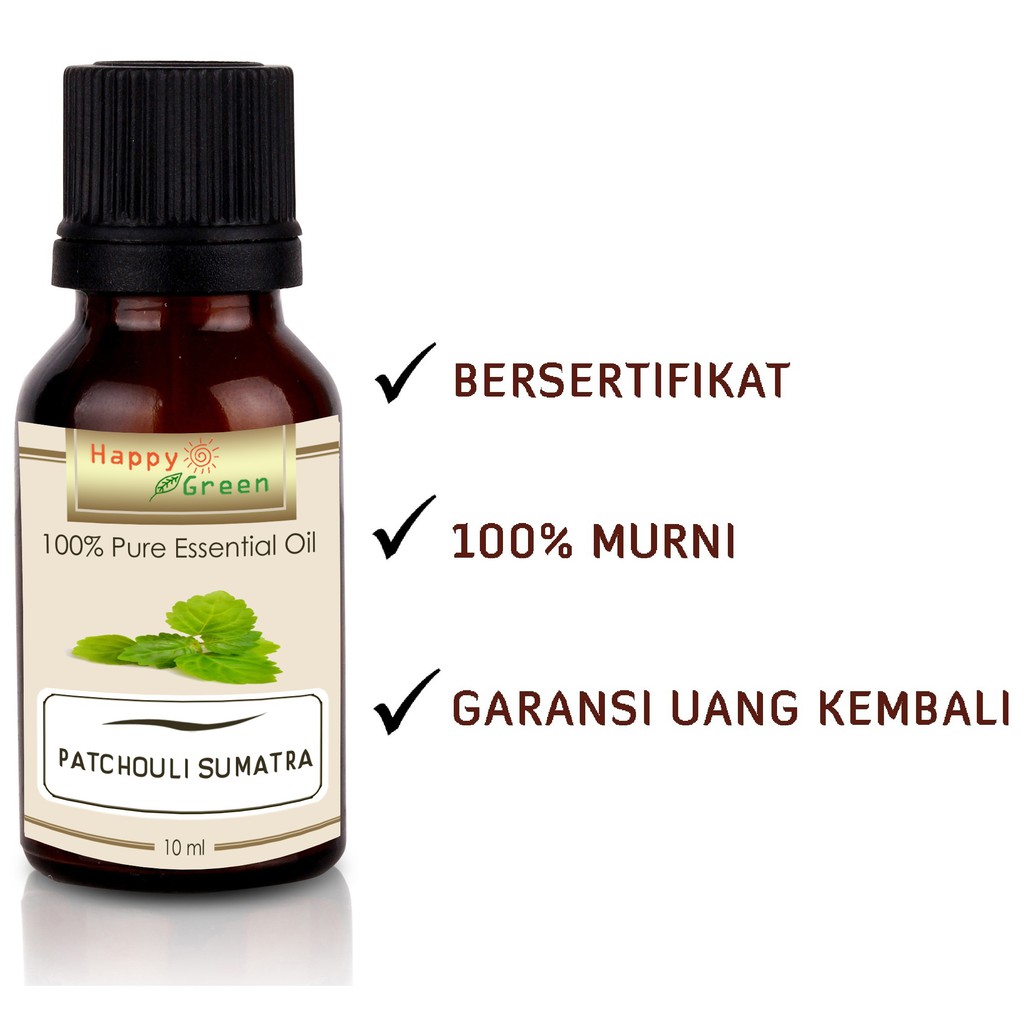 Jual Happy Green Patchouli Sumatra Essential Oil - Atsiri Nilam Sumatra ...