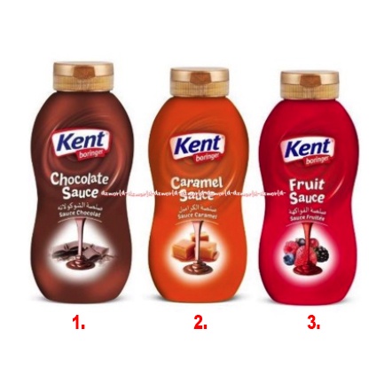 Jual Kent Boringer Syrup 320ml Caramel Sauce Chocolate Sauce Fruit ...