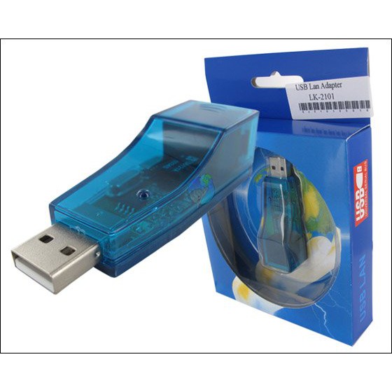 Jual USB LAN Adapter Converter Usb Ethernet ADAPTER BIRU 2.0 Lan USB ...