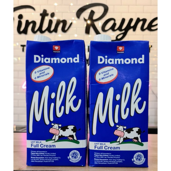 Jual Diamond Susu UHT Full Cream 1liter | Shopee Indonesia