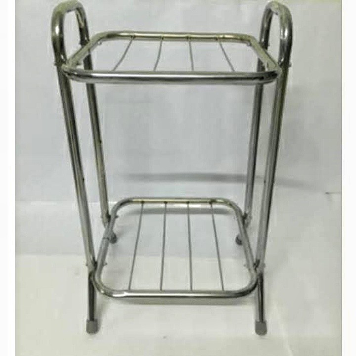 Jual MEJA DISPENSER 2 SUSUN / RAK MEJA BESI / RAK BERSIH SERBAGUNA ...