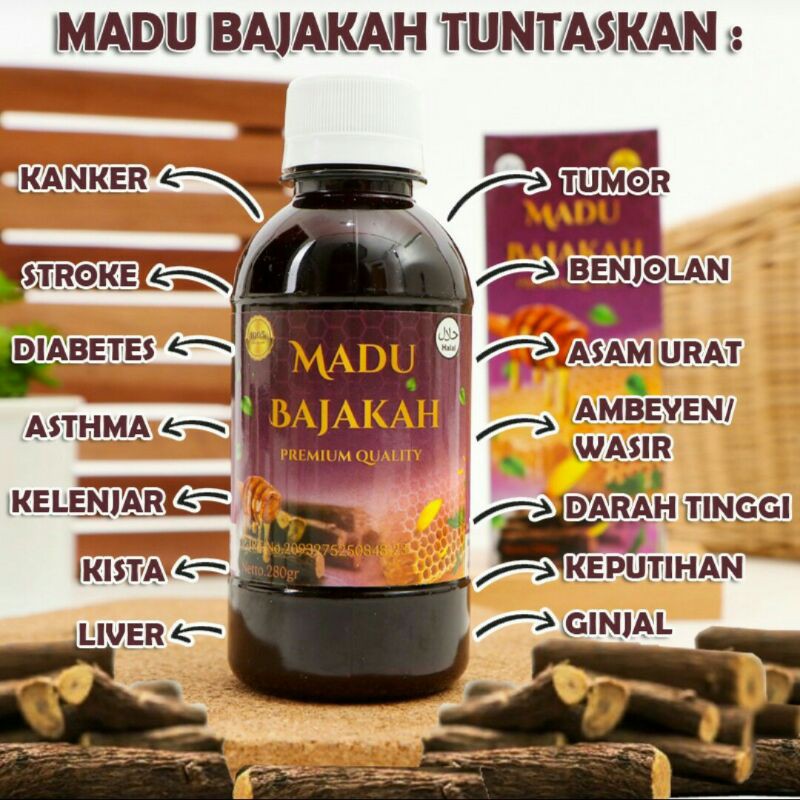 Jual OBAT HERBAL DARAH TINGGI HERBAL MADU BAJAKAH / TEH BAJAKAH ...