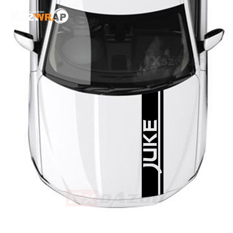 Jual Car Bonnet Racing Stripes For Nissan JUKE NISMO Sport Styling Auto ...