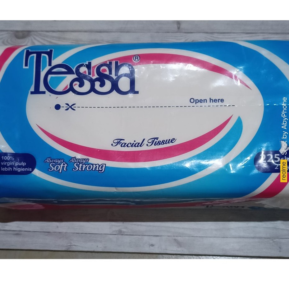Jual Tessa Facial Tissue Soft Isi 225 Sheet | Shopee Indonesia
