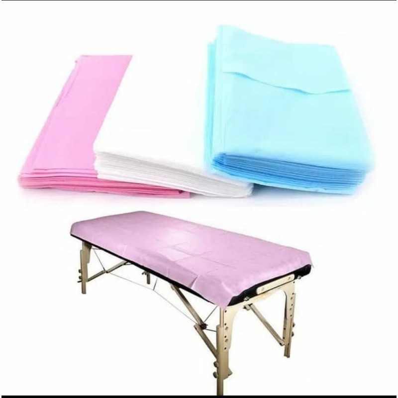 Jual Bed sheet Sprai bad facial polos Bed cover Taplak tempat tidur ...