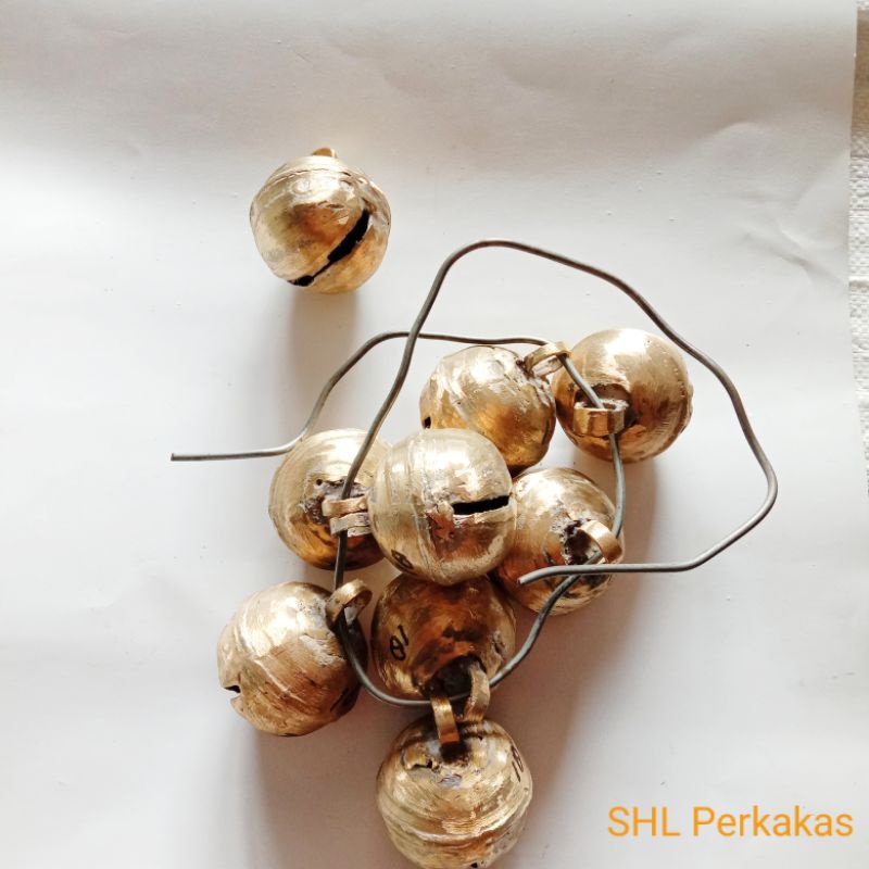 Jual KLONTONG SAPI KLINTING LONCENG SAPI BULAT KUNINGAN - OROG | Shopee ...