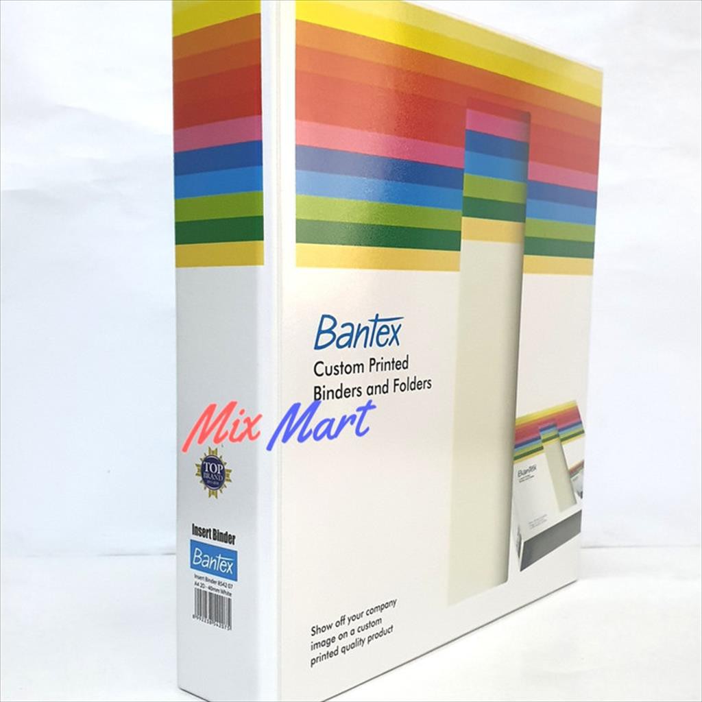 Jual Bantex 8542 07 Insert Ring Binder A4 2 Ring 40 mm White | Shopee Indonesia