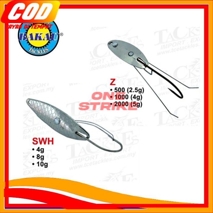 Jual UMPAN PANCING BAKAU WEEDLESS SPOON SWH/Z - SWH4G | Shopee Indonesia
