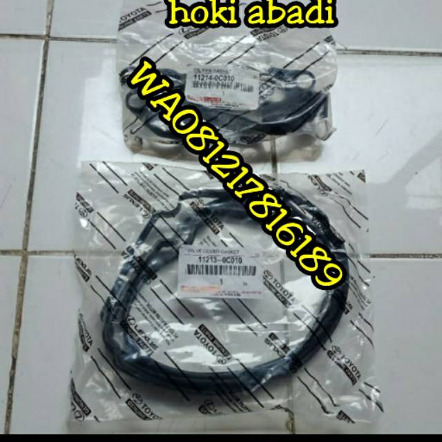 Jual Packing paking klep paking tutup klep plus seal busi innova bensin ...
