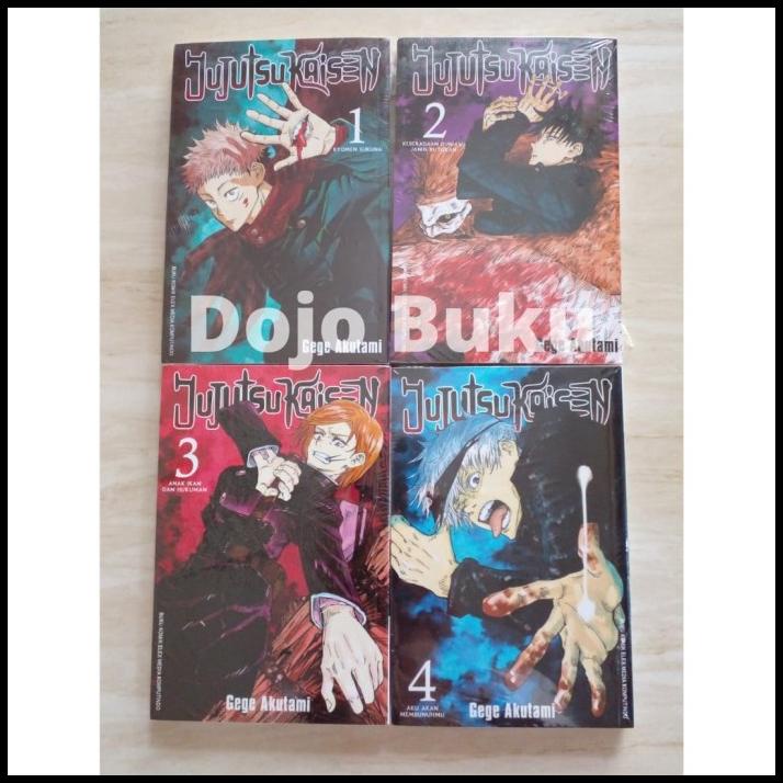 Jual Komik Komplit Jujutsu Kaisen By Gege Akutami | Shopee Indonesia