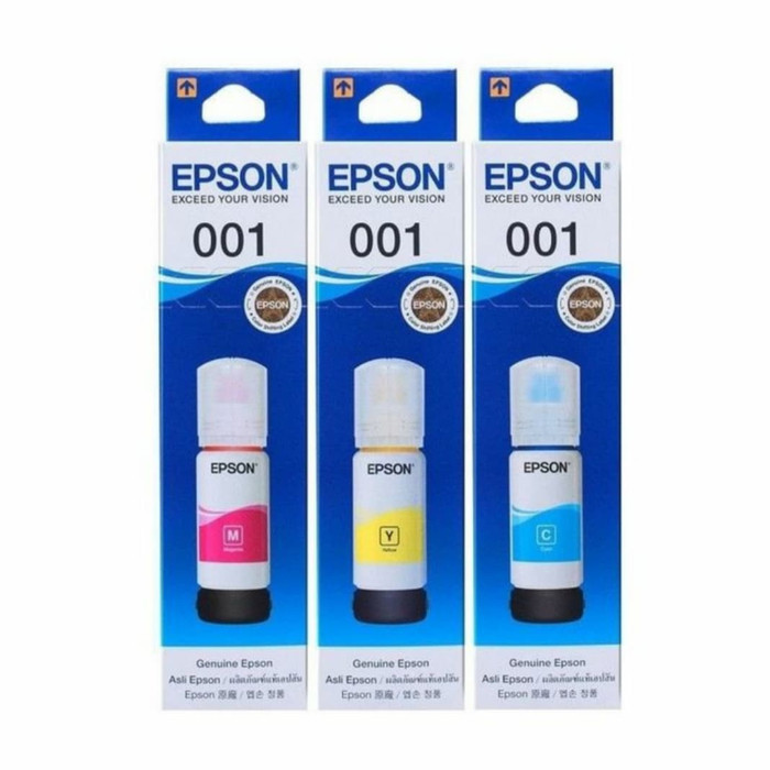 Jual Tinta Epson 001 for Printer L4260,L6260,6270,6290,L14150 Color ...
