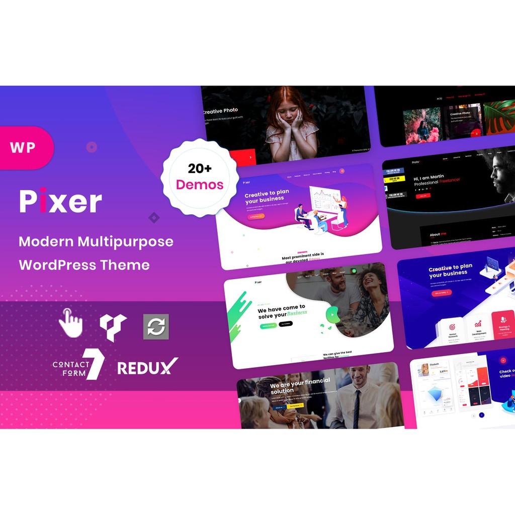 Jual PIXER THEME - Template WordPress | Shopee Indonesia