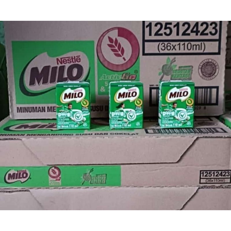 Jual Susu coklat Milo uht 110 ml | Shopee Indonesia