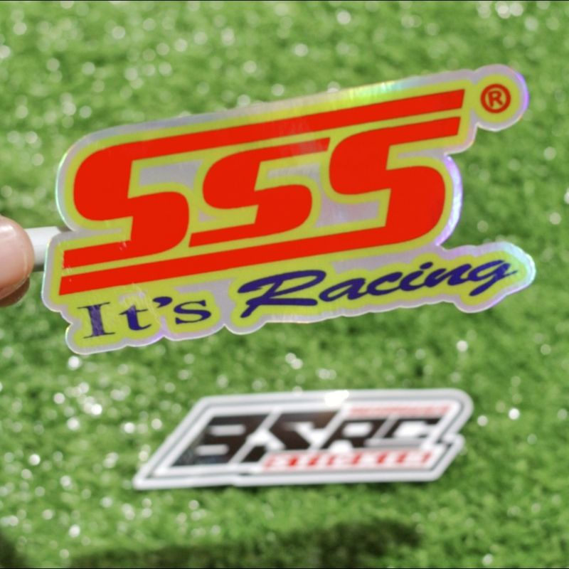 Jual sticker sss racing hologram / sticker sss | Shopee Indonesia