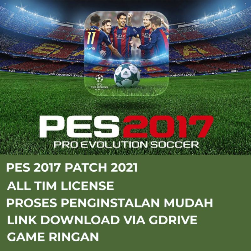 Jual PES 2017 UPDATE PATCH 2021 GAMES PC TERBARU | Shopee Indonesia