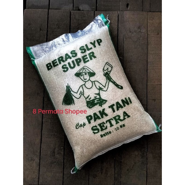Jual Beras PAK TANI Super 10kg Putih Pulen Biji Beras Besar Murah ...