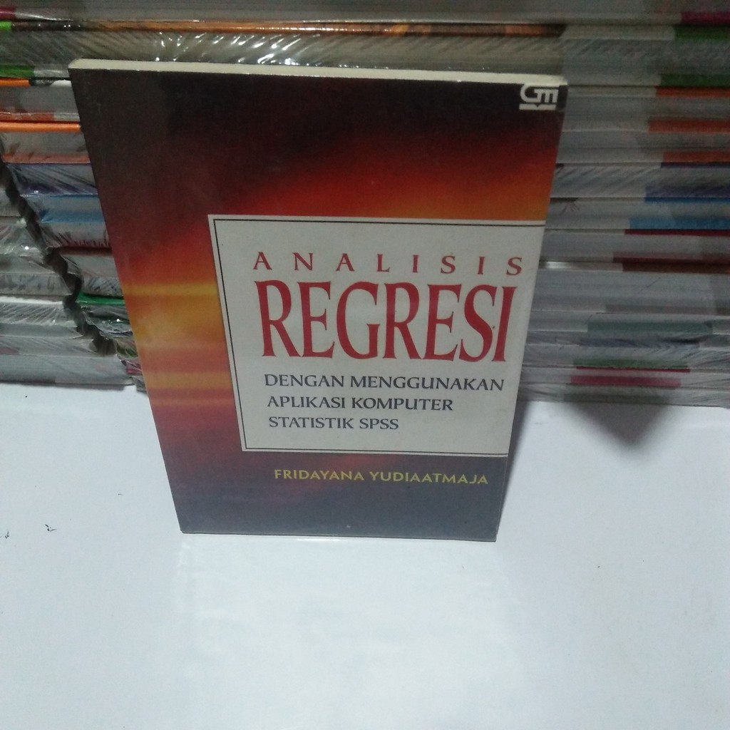 Jual BUKU Analisis Regresi dengan menggunakan Aplikasi Komputer Statistik SPSS | Shopee Indonesia