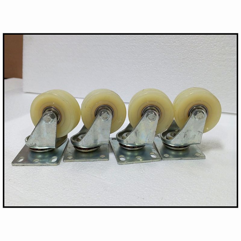 Jual Roda Troli Nilon ball Bearing. 1st 4 pics Roda Serbaguna anti slip ...