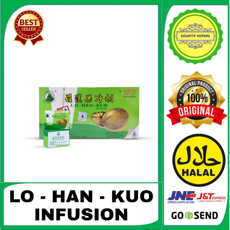Jual LO - HAN - KUO INFUSION (MEMBANTU MEREDAKAN GEJALA PANAS DISERTAI ...