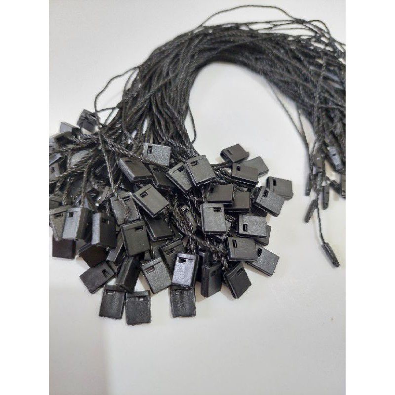 Jual tali label baju nilon / tali gantungan label / tali hangtag nylon ...