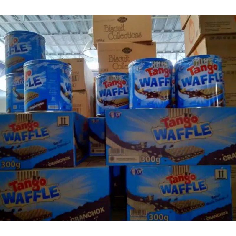 Jual TANGO WAFFLE CRUNCHOK 300 GR-TANGO KALENG-WAFER KALENG-ENAK-GROSIR ...