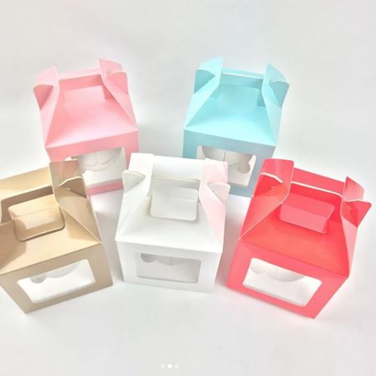 Jual Cupcake Box satuan 10pc Local / Dus Cupcake satuan 1 pack isi ...