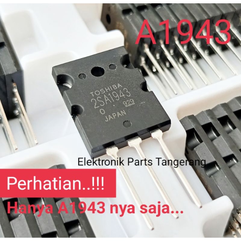 Jual (NO SET) TRANSISTOR 2SA1943 A1943 2SA 1943 2 SA1943 TR 2SA1943 ...
