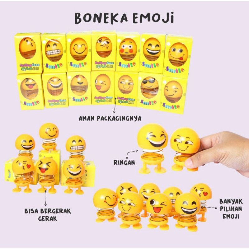 Jual Emoticon Smile Dashboard Mobil - Boneka Per Emoji - Emoticon ...