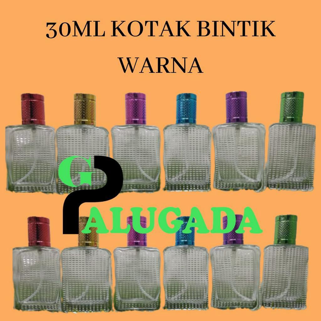 Jual Botol Parfum KBW | KOTAK BINTIK WARNA | 30ML HARGA PER LUSIN ...