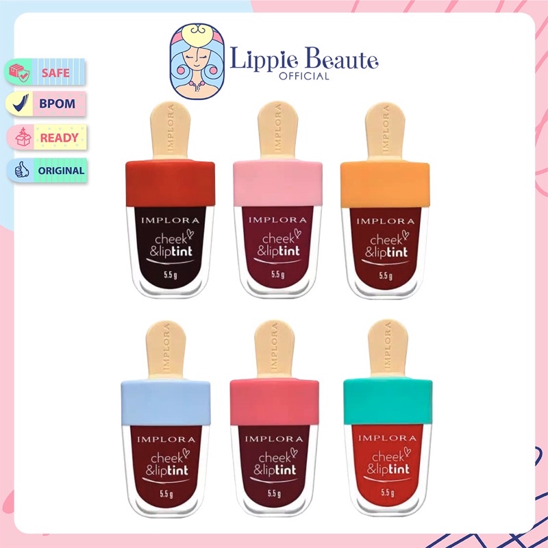 Jual IMPLORA - Cheek And Lip Tint Vampire Blood - Cherry Bomb - Candy ...