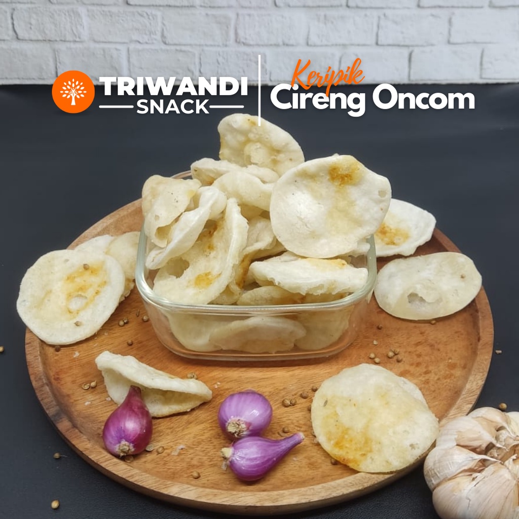 Jual Keripik cireng oncom asin gurih kemasan 100 - 250 gr TRIWANDI ...