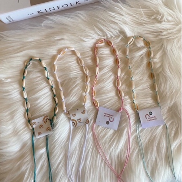 Jual Choker Kerang Laut Aesthetic | Kalung Gelang Kerang Pantai ...