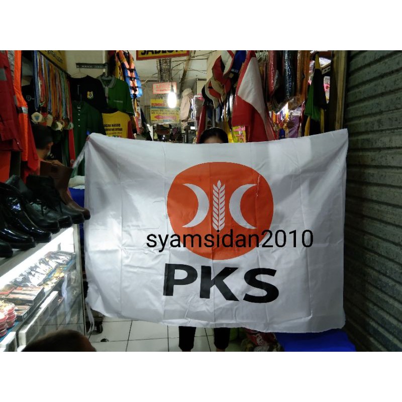 Jual BENDERA PARTAI PKS ukuran 2x3 cm | Shopee Indonesia