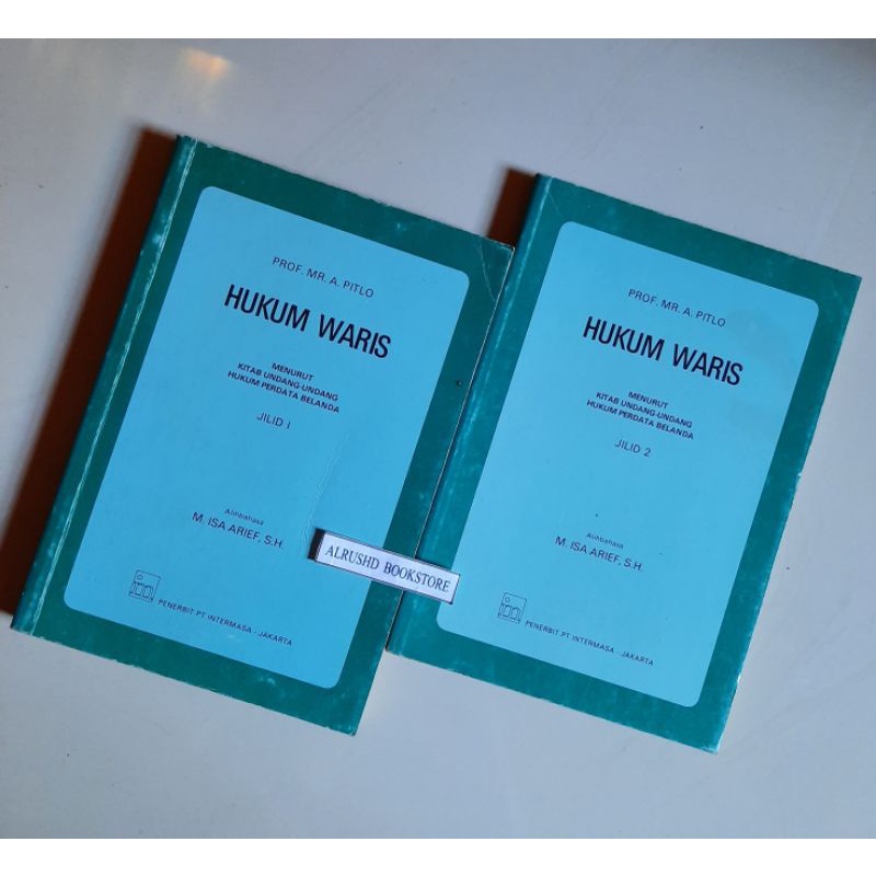 Jual Buku (ORIGINAL100%) ⭐⭐⭐ HUKUM WARIS 1 dan 2 > PROF A PITLO | Shopee Indonesia