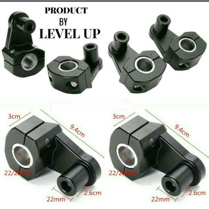 Jual Riser Stang Motor Sport - Pivot raiser stang - pengundur dan ...