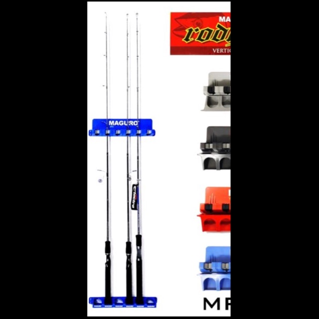 Jual Rod holder dinding rak joran maguro gantungan joran pajangan joran ...