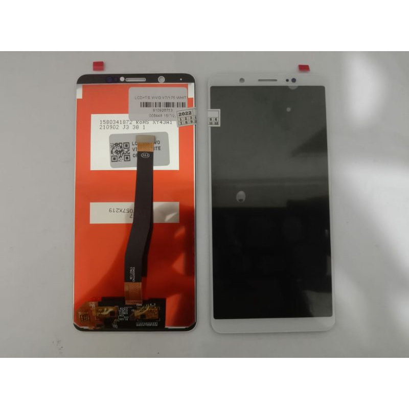 Jual LACD + TS VIVO V7 (1718) WHITE OLED | Shopee Indonesia