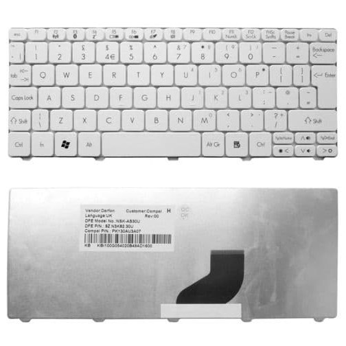 Jual Keyboard Laptop Acer Aspire One D255 - D260 - 532 HAPPY2 Series ...